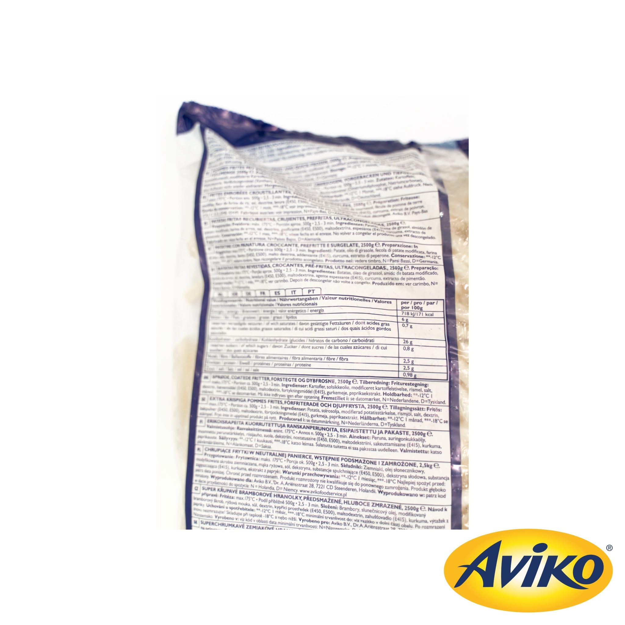 Aviko Premium Super Crunch Super Crispy Fries 7 mm 2500 gm - Buy Like Chefs