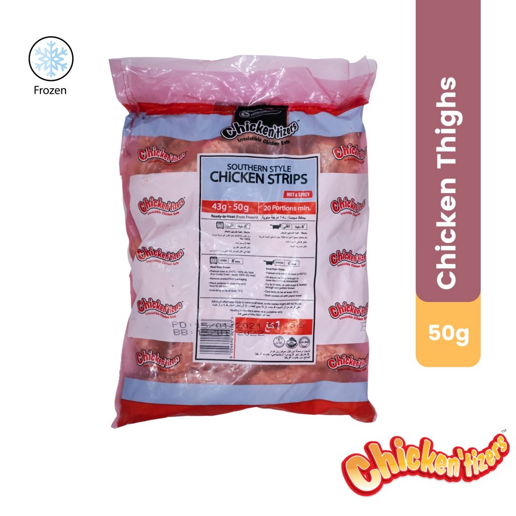 Chickenitzers Southern Style Spicy Chicken Strips-1kg - Buy Like Chefs