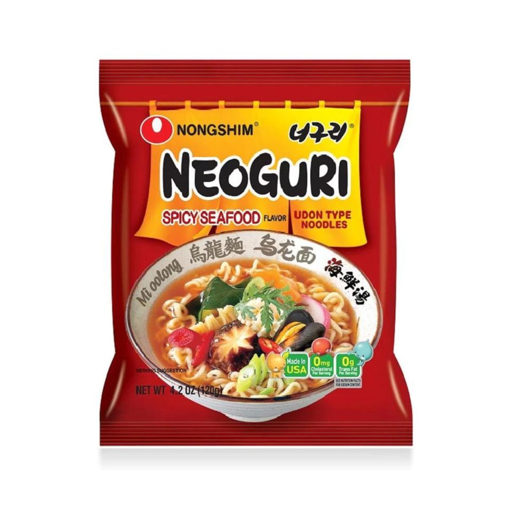 Nongshim Neoguri Spicy Seafood Noodles (Bundle) - 5x120g - Buy Like Chefs