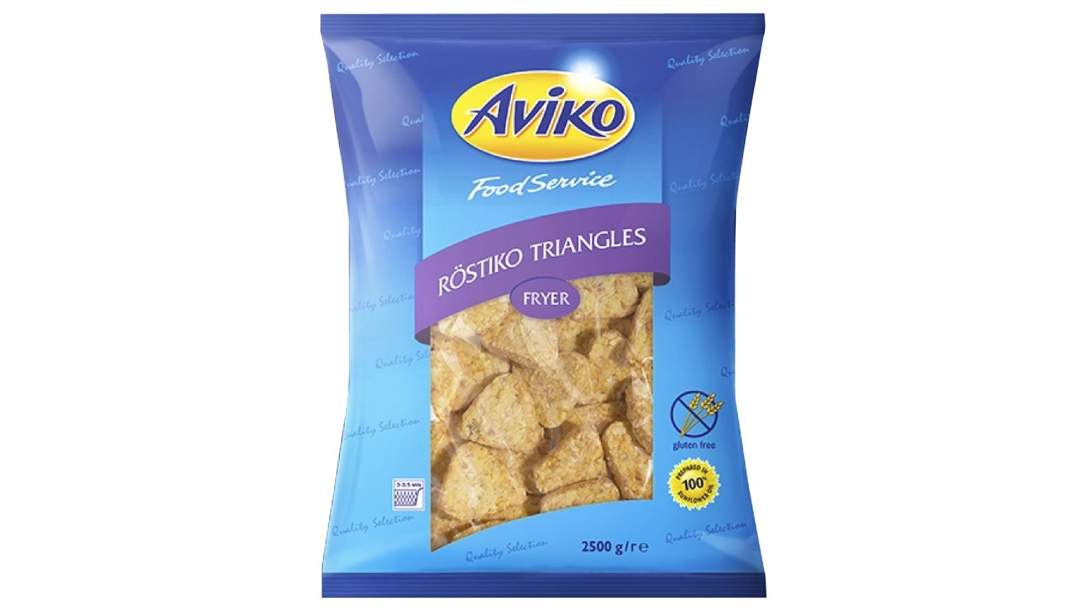 Aviko Rostiko Triangles 2500gm - Buy Like Chefs
